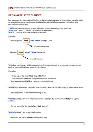 Relatives teoría spanish_pdf | PDF