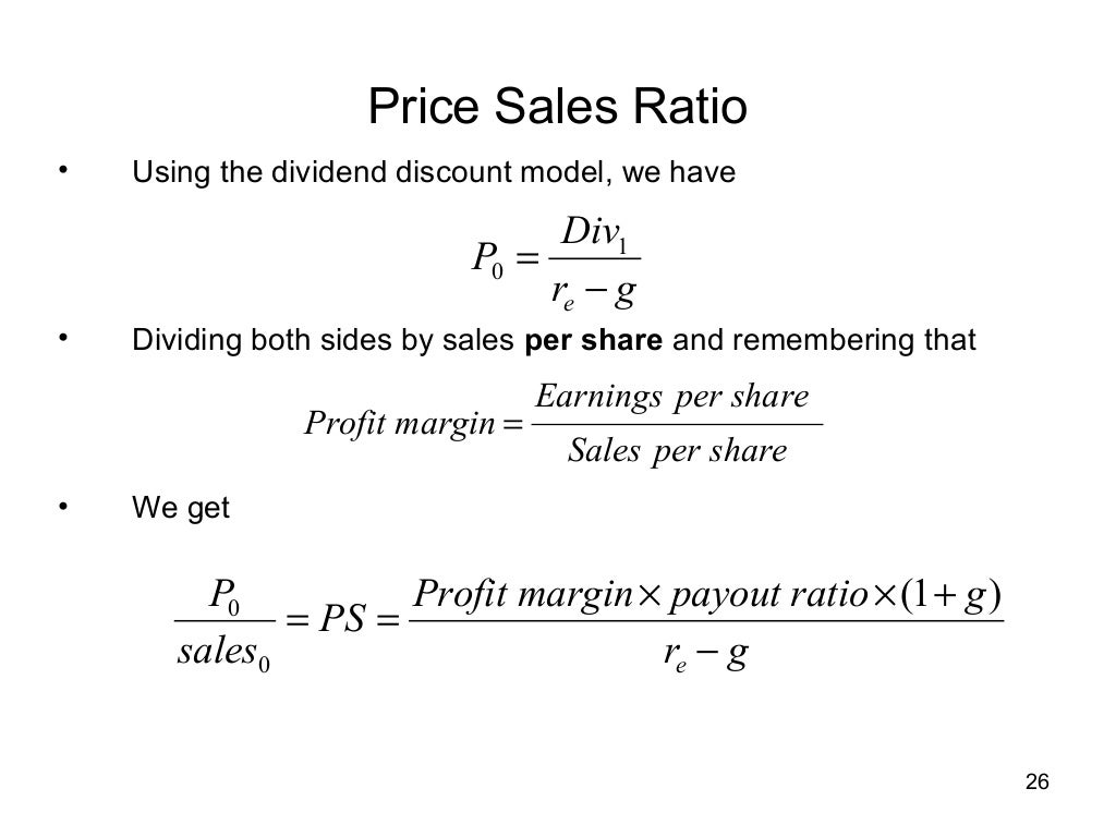 Relative valuation