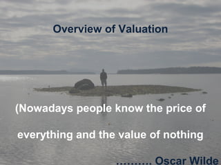 Relative Valuation - Techniques & Application | PPT