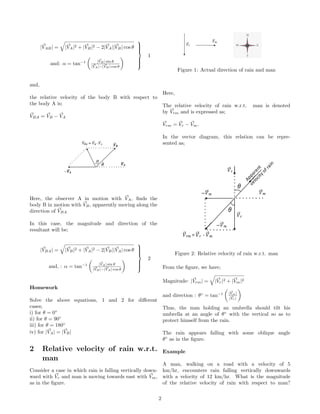 Relative Velocity by UK Physics | PDF