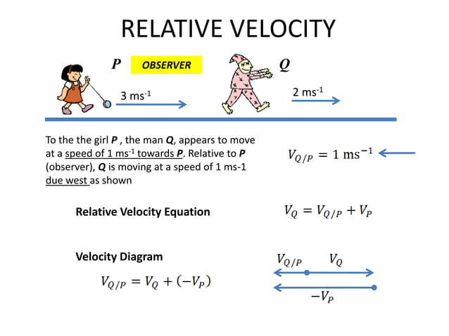 Relative velocity introduction | PPTX | Physics | Science