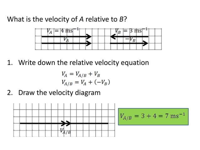 Relative velocity introduction | PPTX | Physics | Science