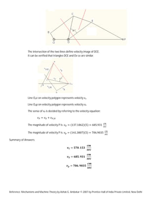 Relative velocity method_02 | PDF