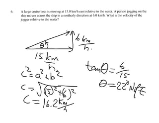 Relative Velocity Problems | PDF | Physics | Science