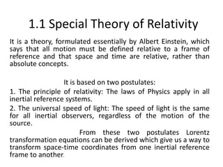 Relativistic formulation of Maxwell equations. | PPTX
