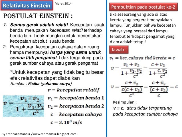 Relativitas einstein