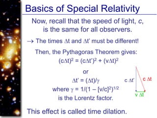 Sci 116: Relativity | PPTX | Physics | Science