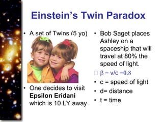 Sci 116: Relativity | PPTX | Physics | Science