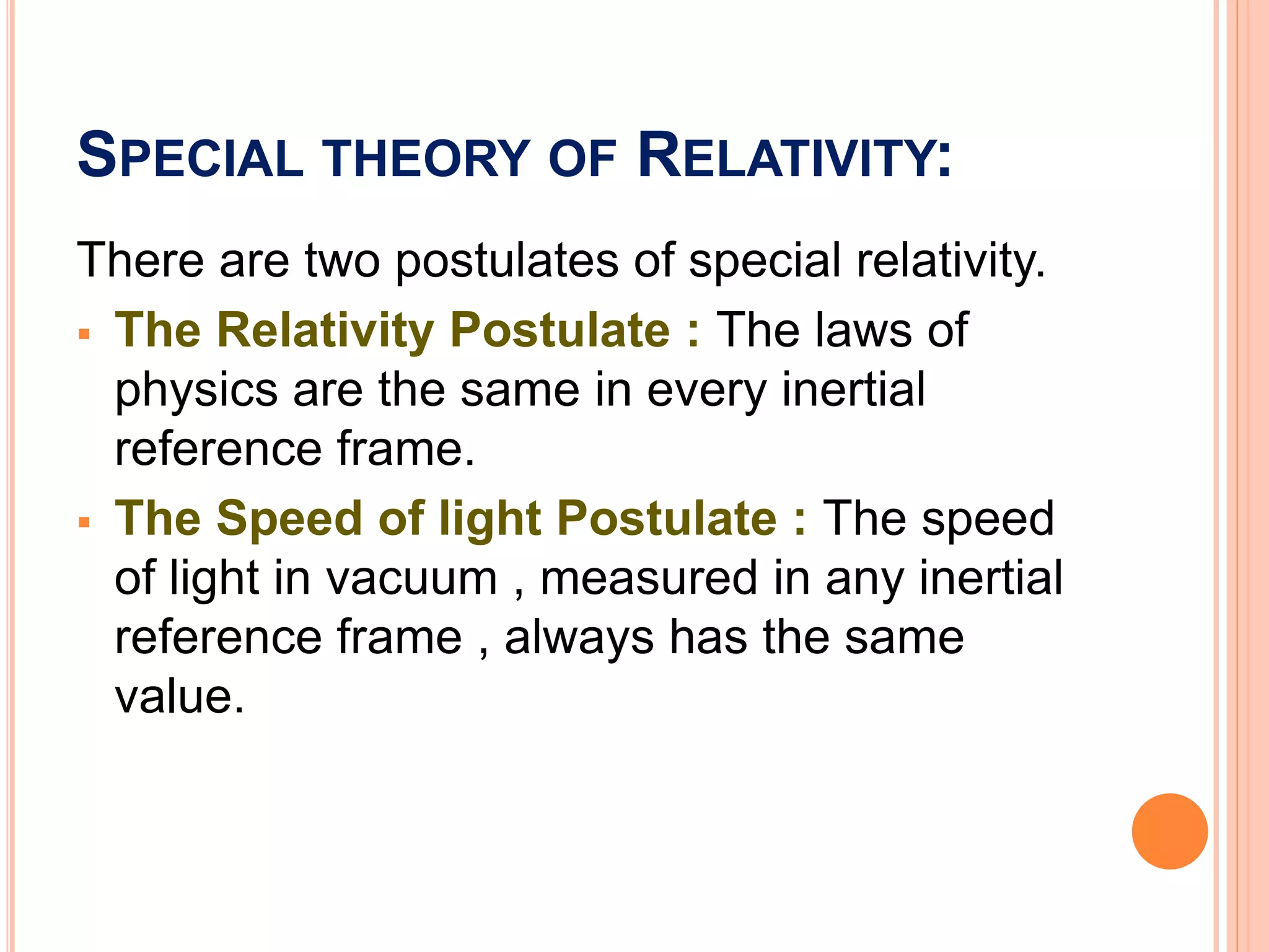 Relativity Law ( Albert Einstein) | PPT