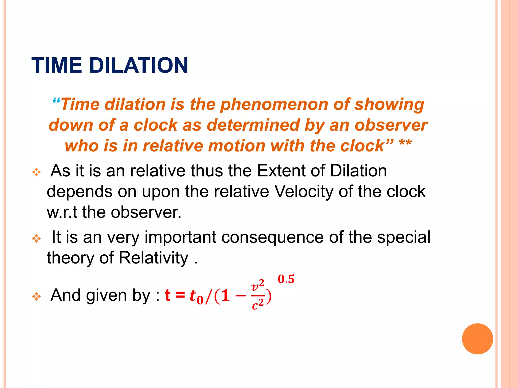 Relativity Law ( Albert Einstein) | PPTX | Physics | Science
