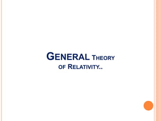 Relativity Law ( Albert Einstein) | PPT