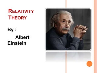 Relativity Law ( Albert Einstein) | PPT