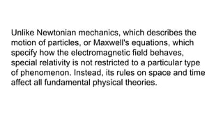 Relativity | PPTX