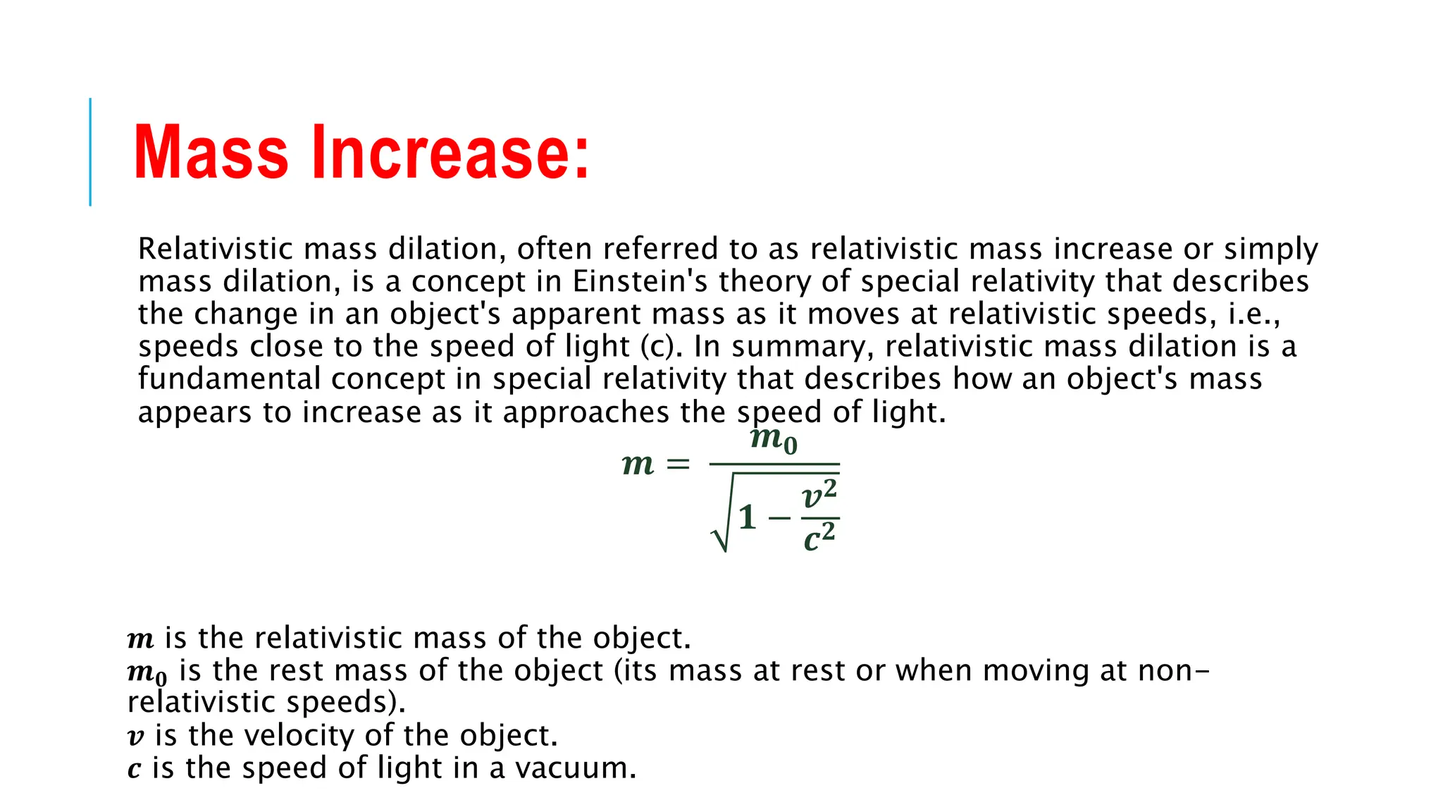 Einstein's Theory of relativity. Special Relativity | PPTX