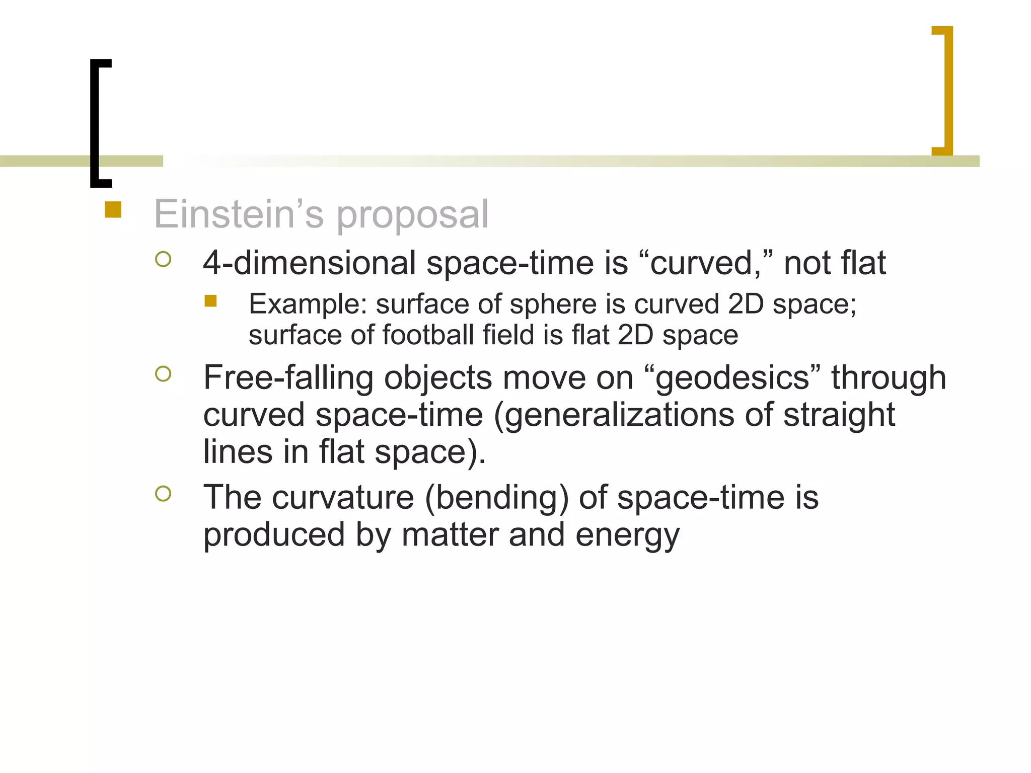Relativity in a nutshell | PPT