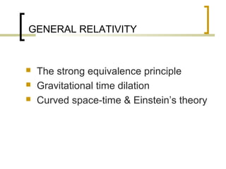 Relativity in a nutshell | PPT