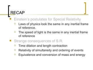 Relativity in a nutshell | PPT