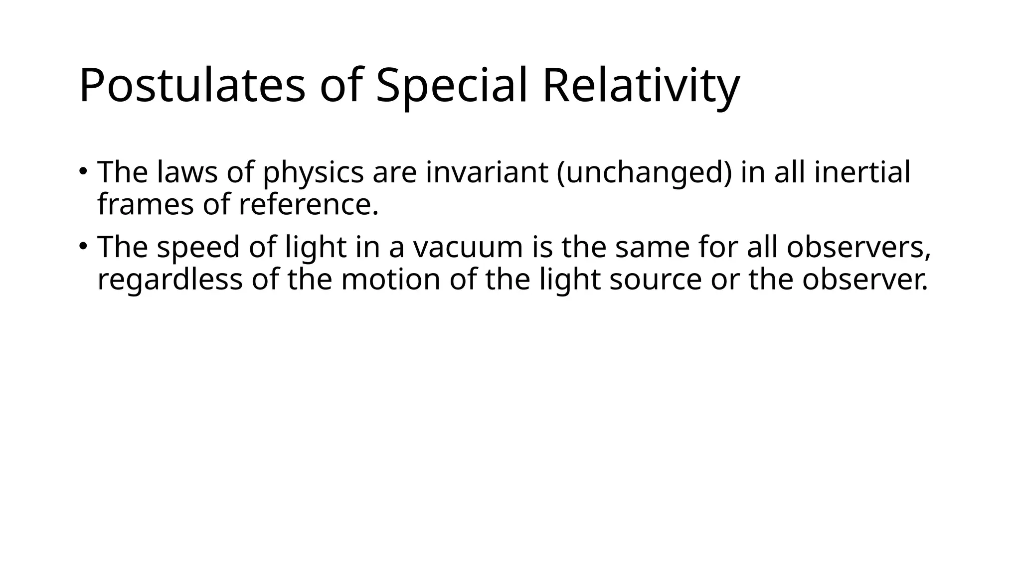 RELATIVITY_PART 2_RELATIVITY(Lorentz Transformations, Doppler Effect ...