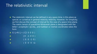 Relativity theory project | PPTX
