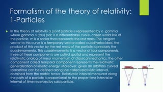 Relativity theory project & albert einsten | PPTX