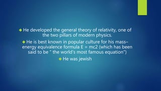 Relativity theory project | PPTX