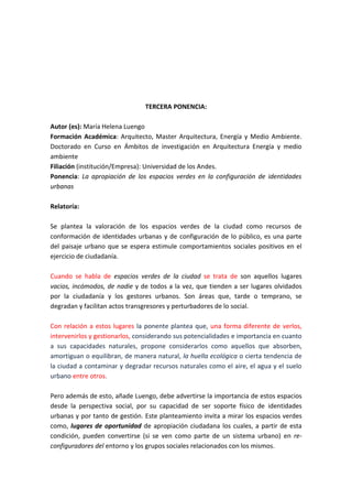 Relatoria seminario | DOCX
