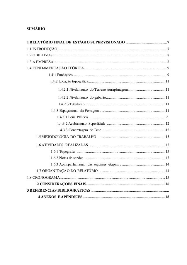 Relatorio de estagio