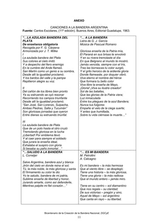 Relatos dia de la bandera | PDF