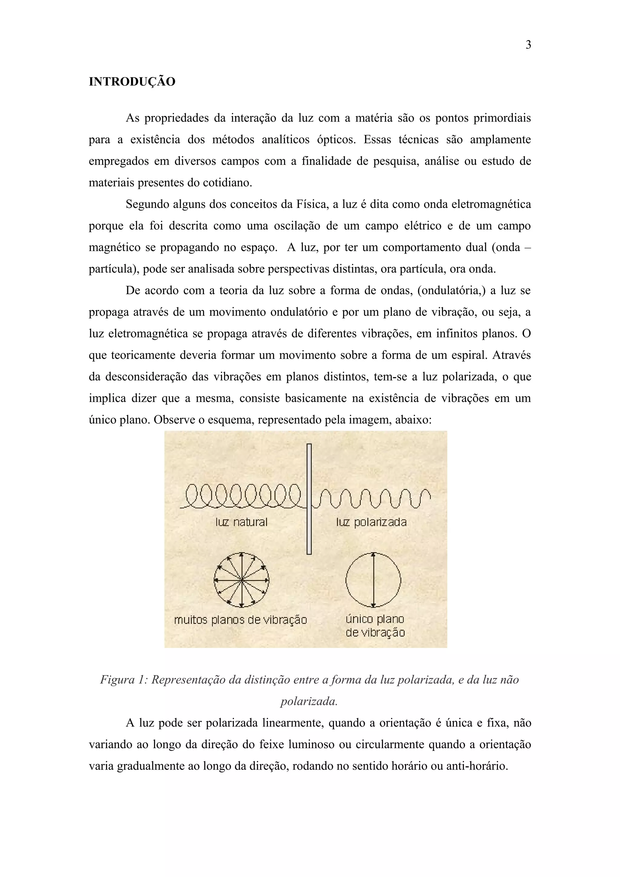 Relatório de polarimetria | DOC | Physics | Science