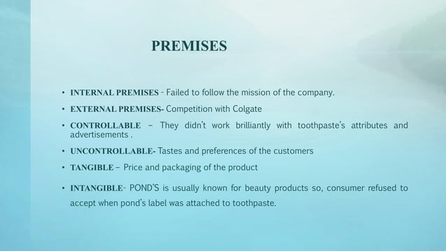 Relaunch strategy of pond's toothpaste | PPTX | Herbs and Supplements ...