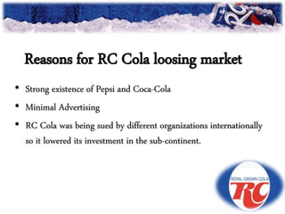 Relaunch of RC Cola | PPTX