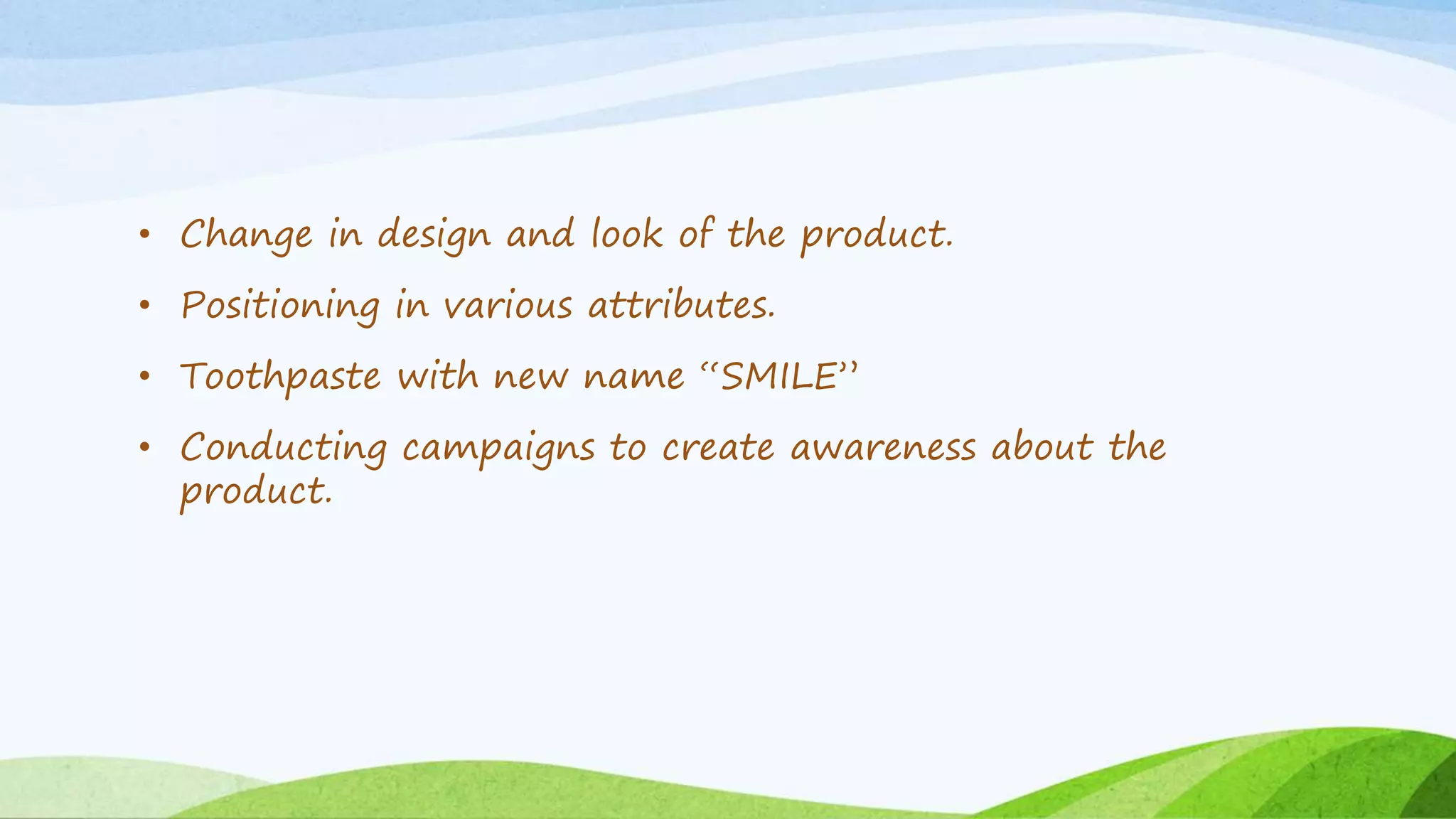 Relaunch strategy for pond's toothpaste | PPTX | Business | Business ...