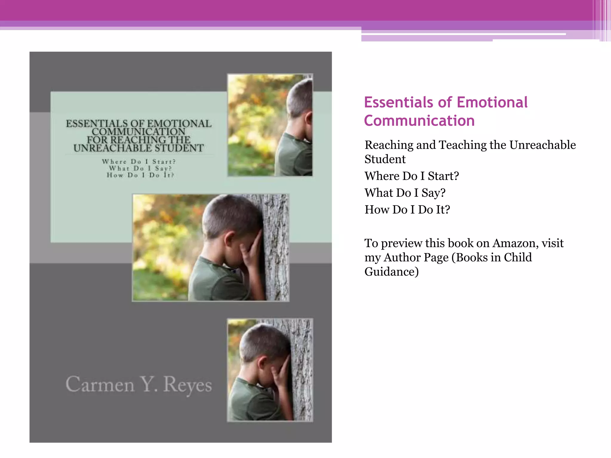 Relaxation Techniques for Angry and Distraught Children | PPTX