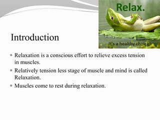 Relaxation | PPTX