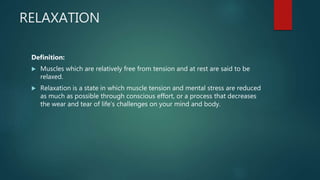 Relaxation | PPTX