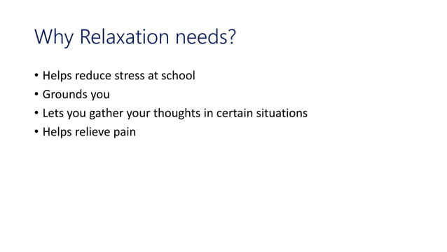 relaxation.pptx