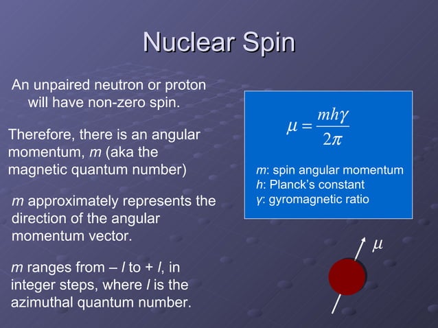 Relaxation in NMR | PPT