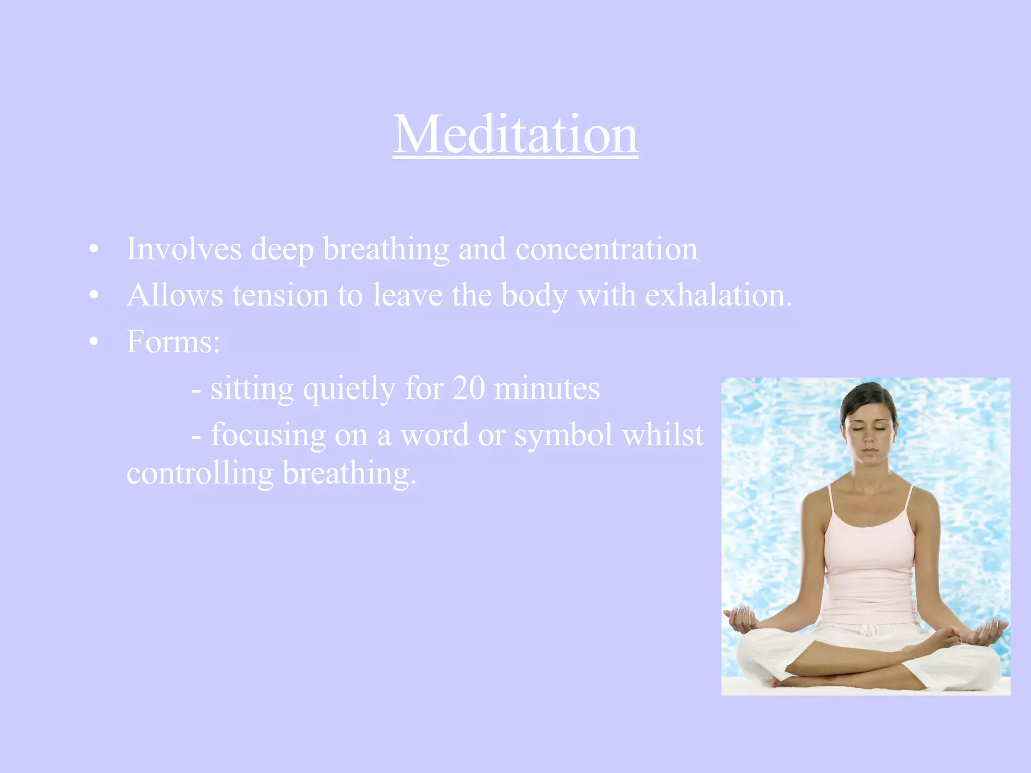 Relaxation Techniques | PPT