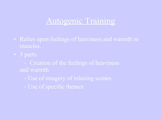 Relaxation Techniques | PPT