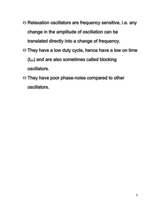 Relaxation oscillator | DOCX