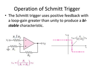 Relaxation Oscillator: Schmitt Trigger Circuits.pptx | Consumer Electronics | Technology & Computing