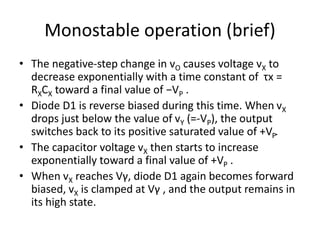 Relaxation Oscillator: Schmitt Trigger Circuits.pptx