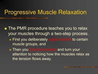 Relaxation therapy | PDF