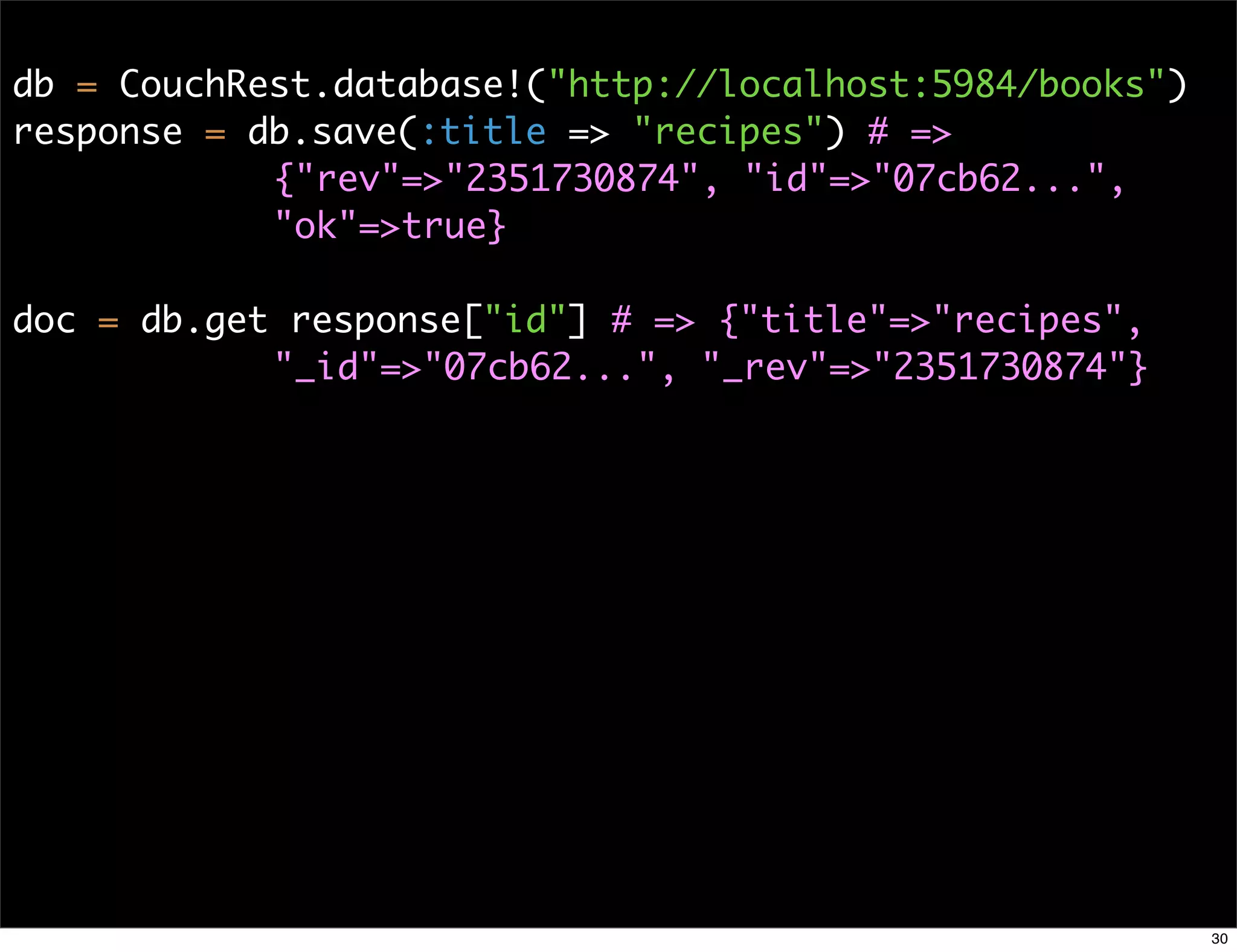 Relaxing With CouchDB | PPT