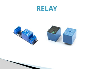 It's about a relay . An electrical component useful in our daily life without our concern Relay ...