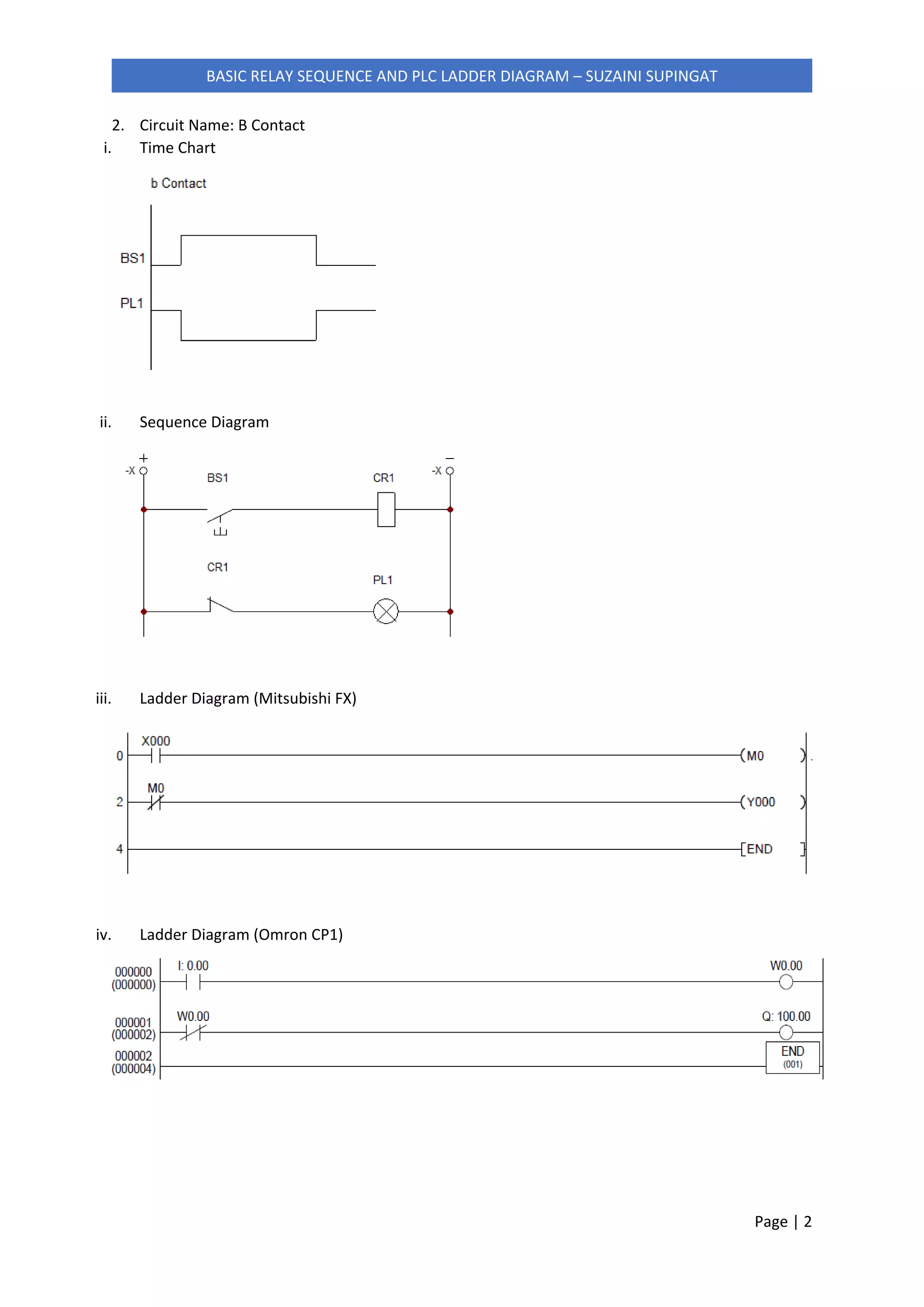 Relay Sequence control and PLC programming | PDF