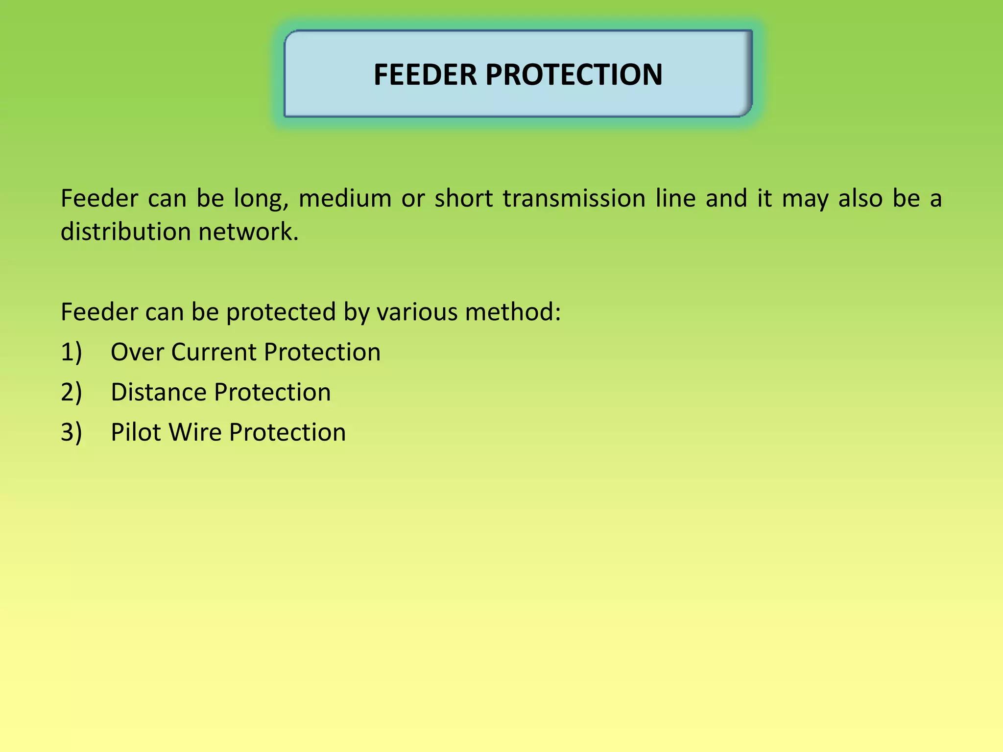 Relay and switchgear protection | PPTX