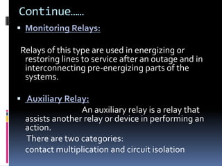 Relay coordination | PPTX
