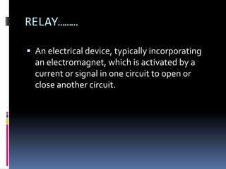 Relay coordination | PPTX