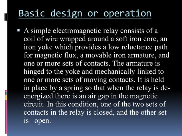 Relay coordination | PPTX | Computer Networking | Computing